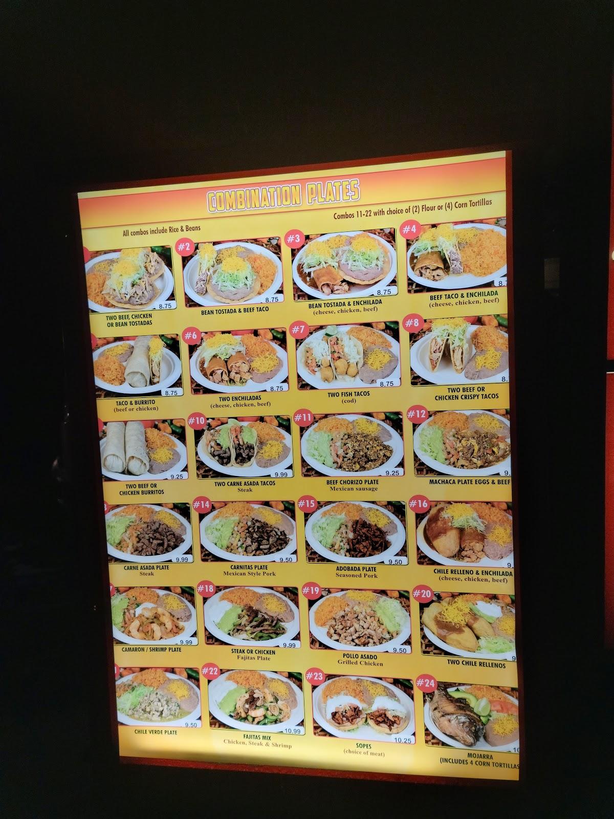 Menu at Atilano's Mexican Food - Airway Heights restaurant, Airway Heights