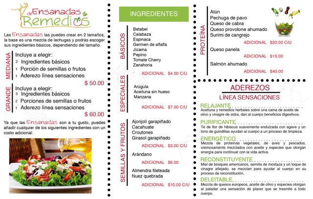 Menu at Ensanadas de Remedios pub & bar, Mexico City