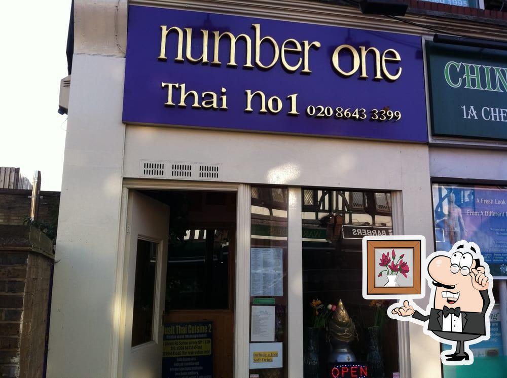 Number One Thai Restaurant, 1 Cheam Rd in Sutton - Restaurant menu and ...
