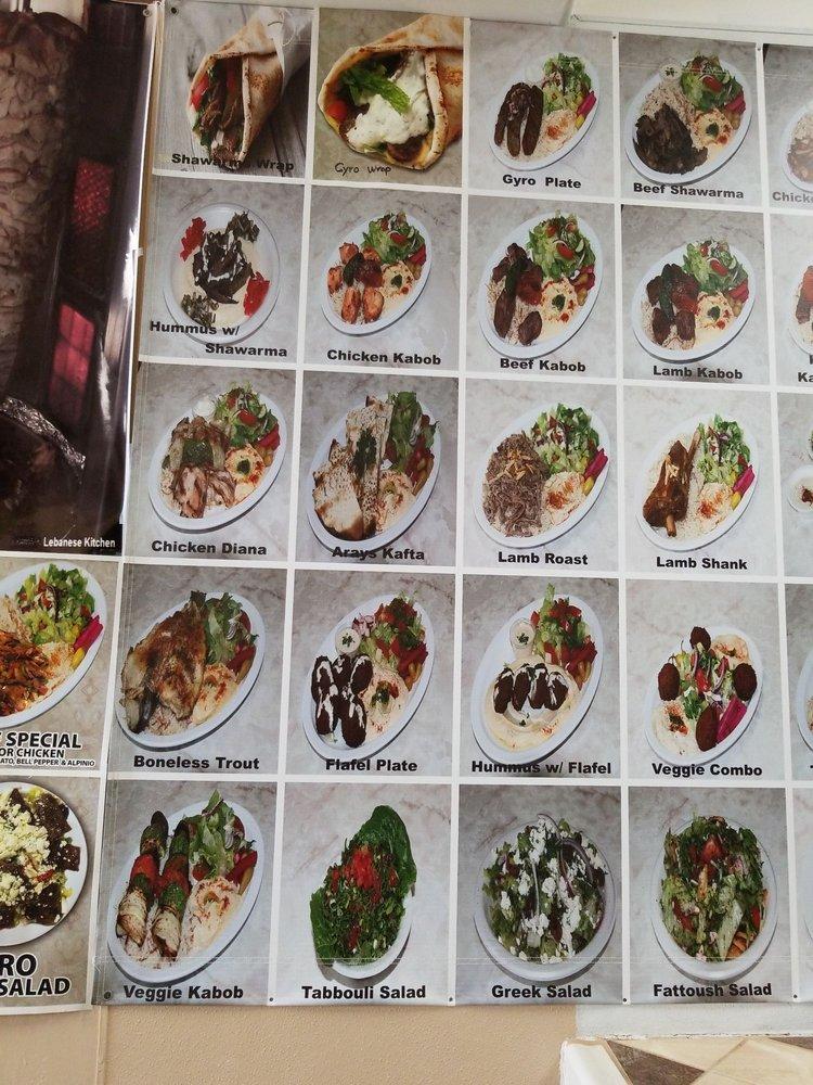 Menu at Al-Reef Mediterranean Grill restaurant, Murrieta