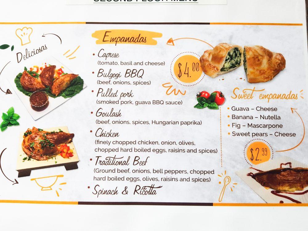 Menu at Sweet octopus restaurant, Duluth