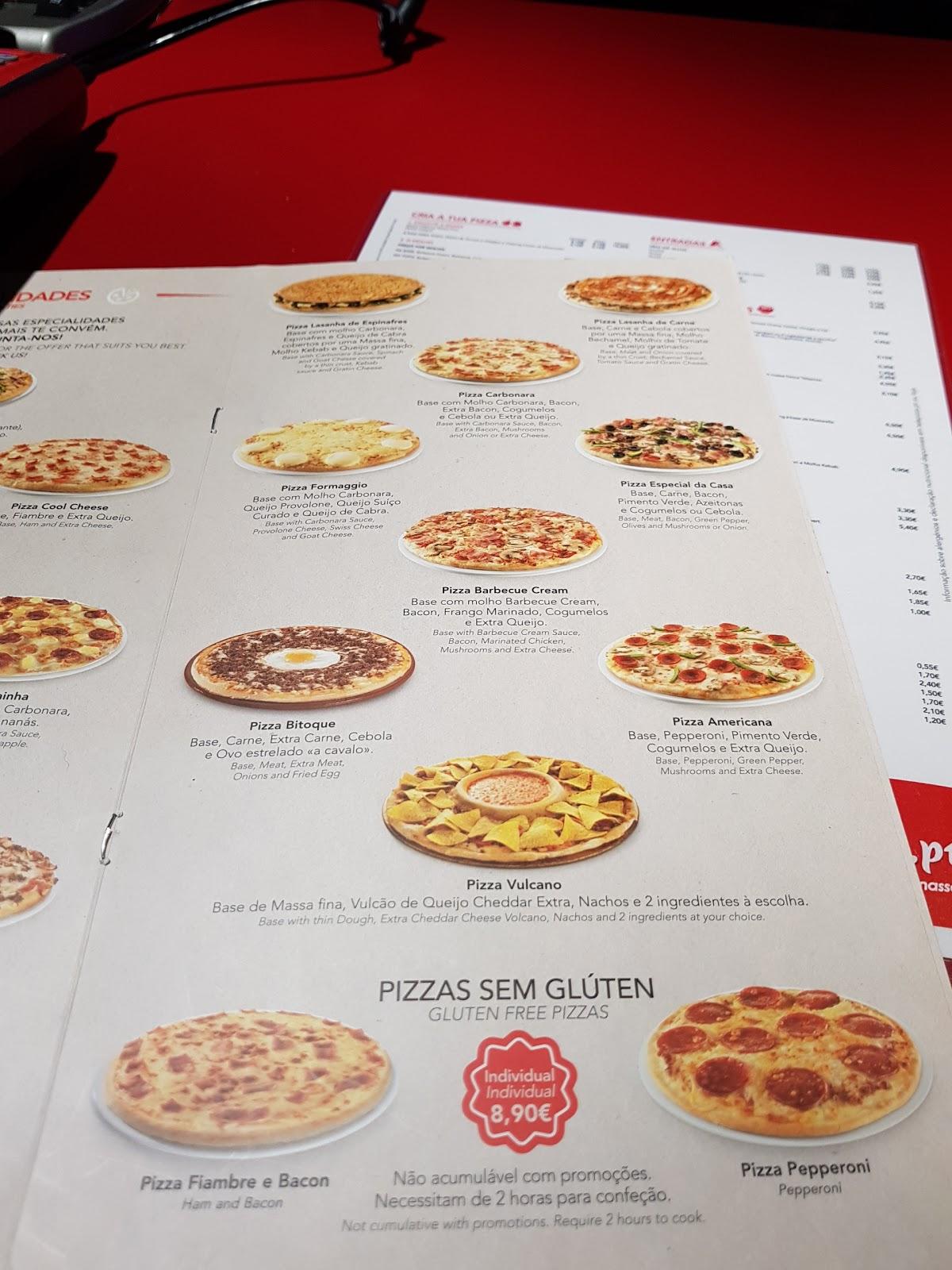 Menu em Telepizza Ermesinde restaurante, Ermesinde