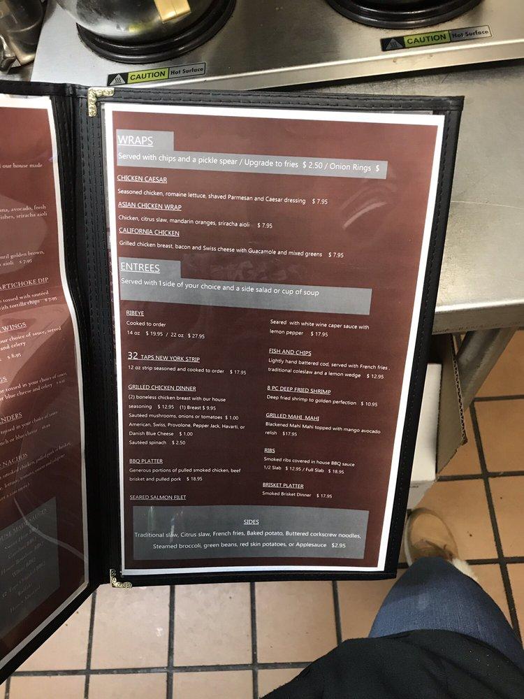 Menu at Grafton Tavern - Grafton Hall & Banquet Centers pub & bar, Carleton