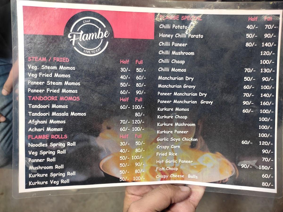 Menu at Flambe, Faridabad, 54
