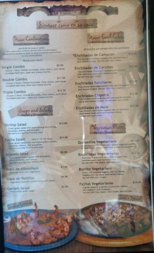 Menu at Casa Perez Prescott Valley restaurant, Prescott Valley, N ...