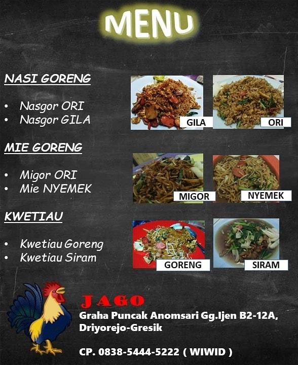 Carta de Nasgor JAGO Food, Mulung