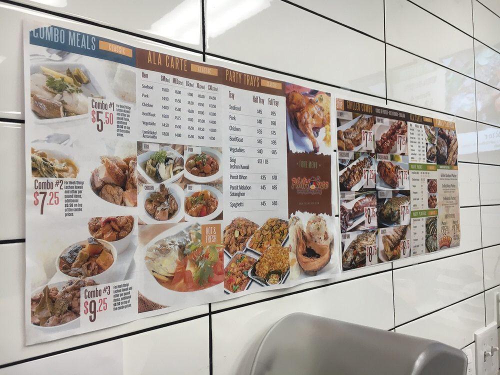 Menu at PhilHouse fast food, Hayward, Hesperian Blvd