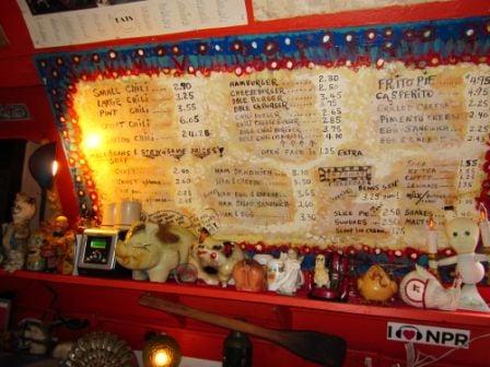 Menu at Casper's Diner desserts, Springfield