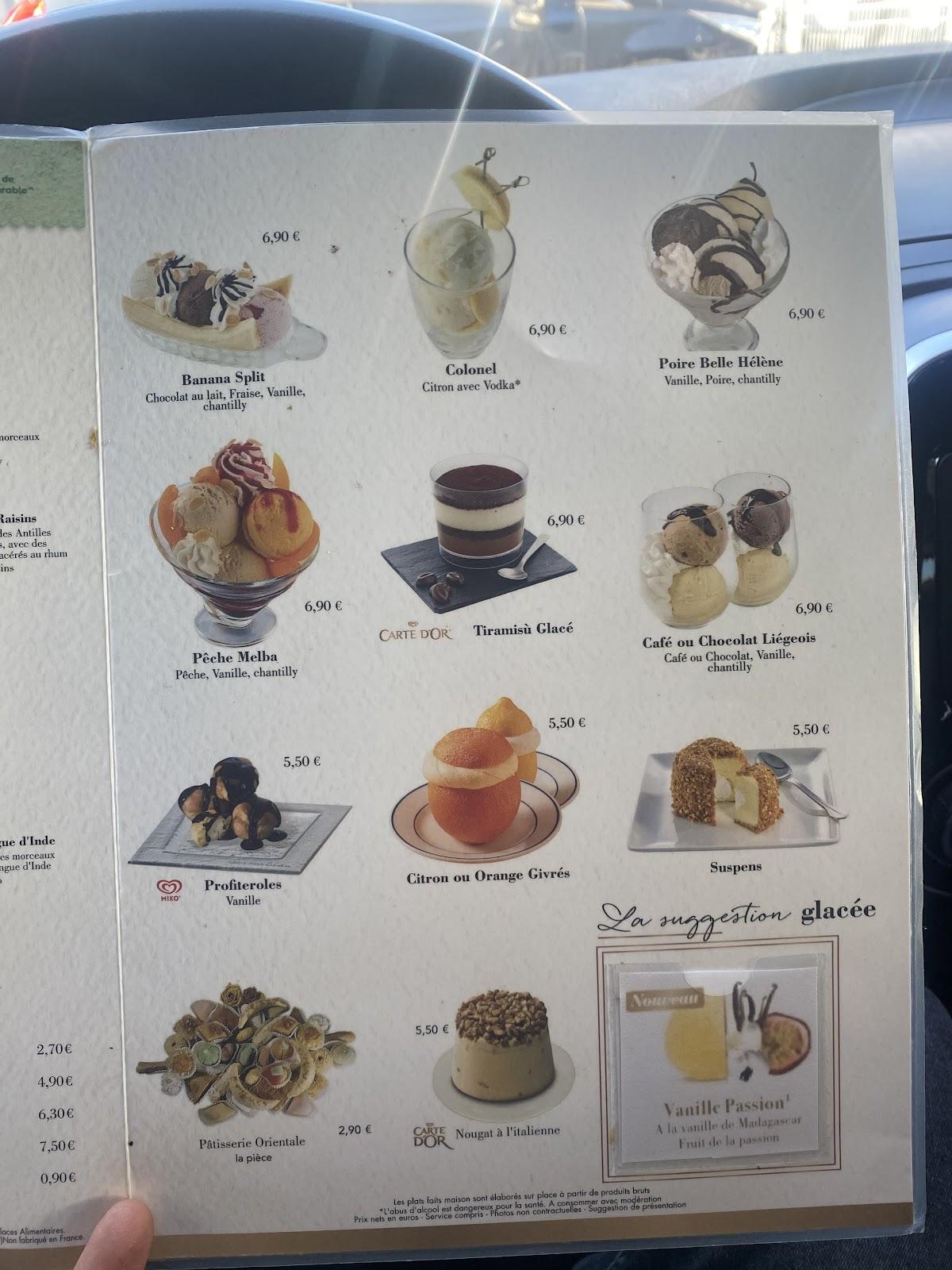 Menu au L'escale Du Marché restaurant, Nanterre