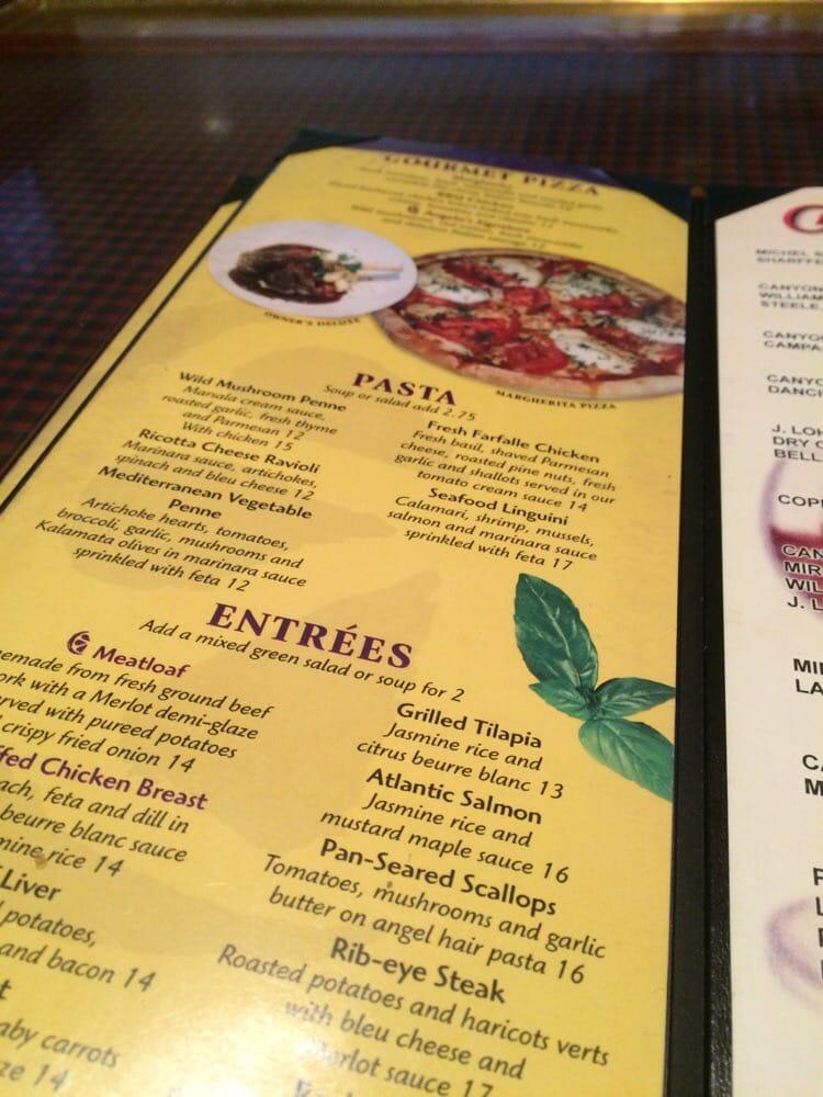 Menu at Citrus Cafe, Tustin