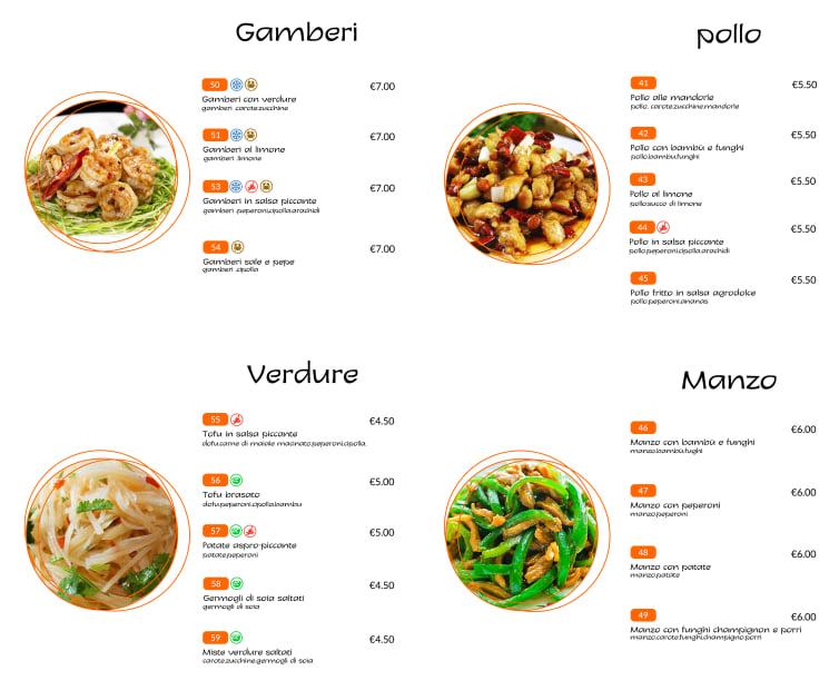 Menu at Kisoro Sushi - Ristorante Giapponese e Cinese, Piano di Coreglia