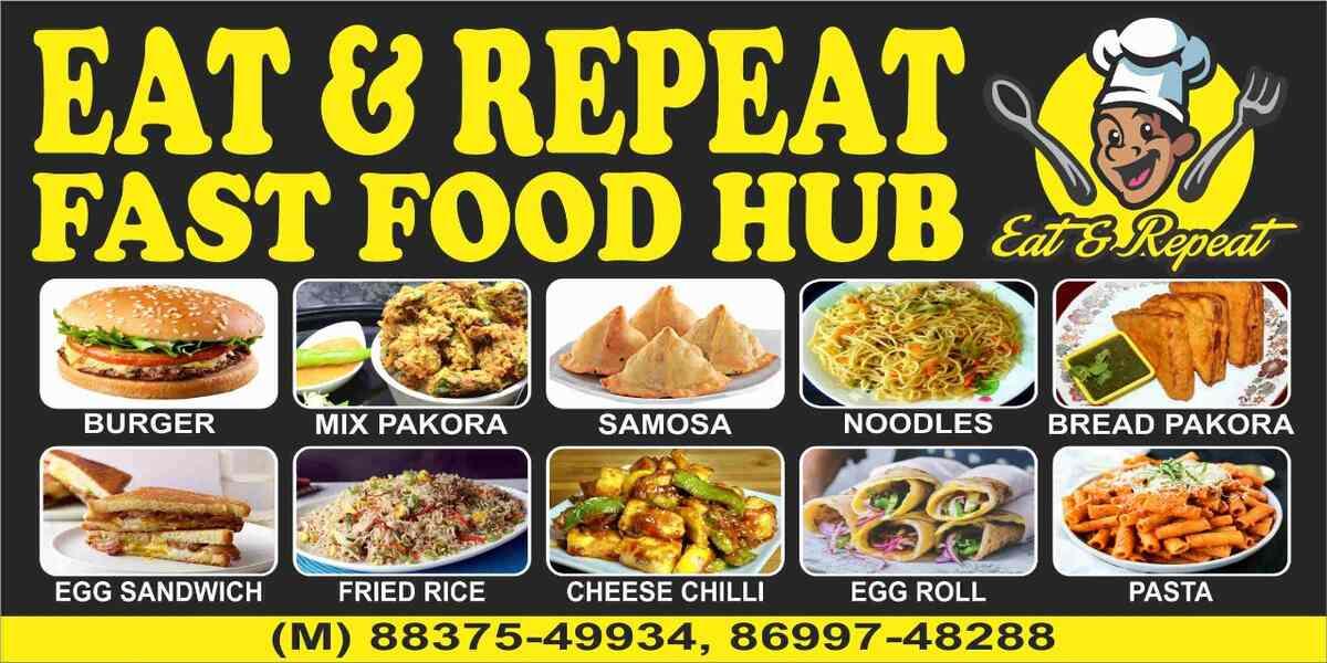 Menu at Eat And Repeat Fast Food Hub, Jalandhar