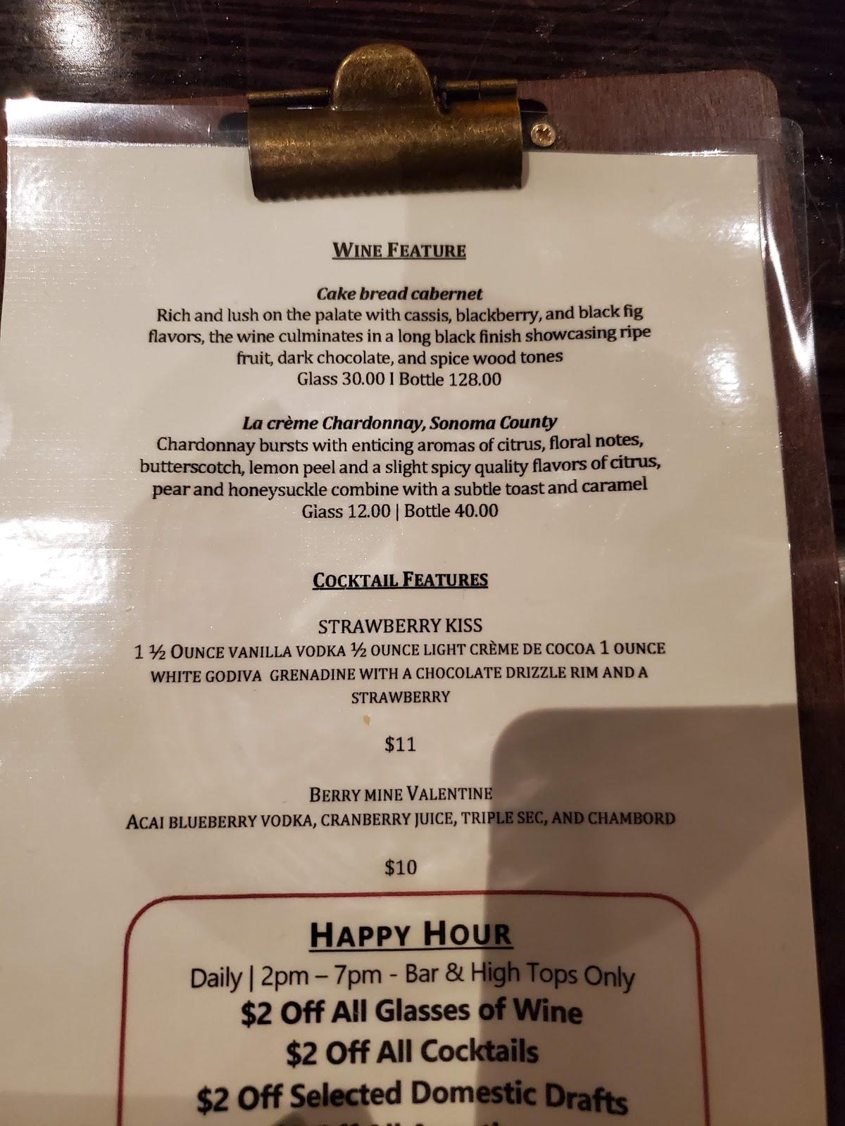 Menu at FlameStone American Grill pub & bar, Trinity, Tampa Rd