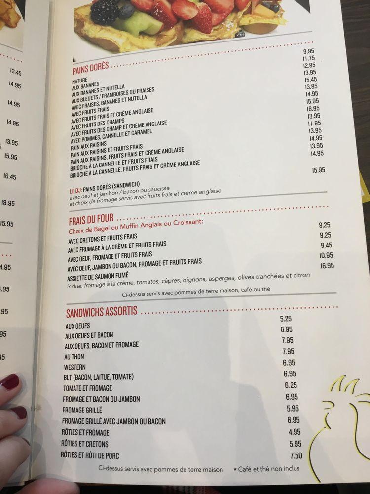 Menu au Petinos Saint-Eustache restaurant, Saint-Eustache, 265 Rue St ...