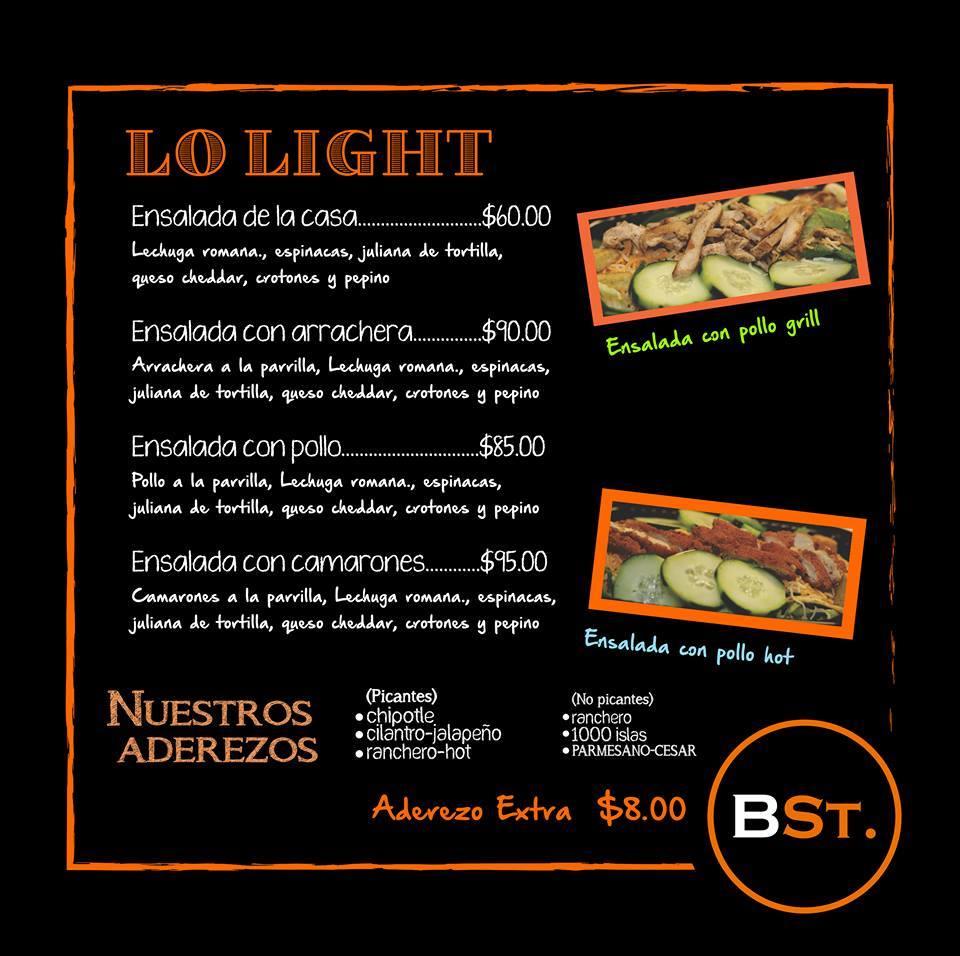 Menu at Burger St. Cumbres Elite fast food, Monterrey, Av Paseo de los ...