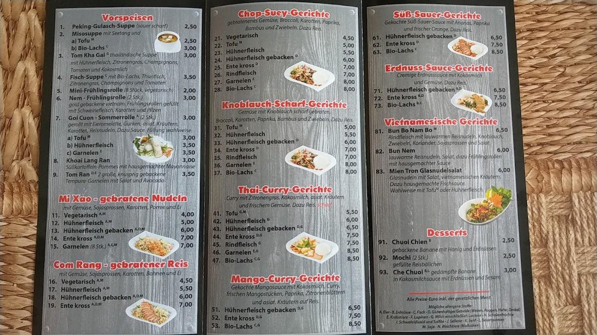 Menu at Mami’s - The Finest Asian Kitchen restaurant, Dessau-Roßlau