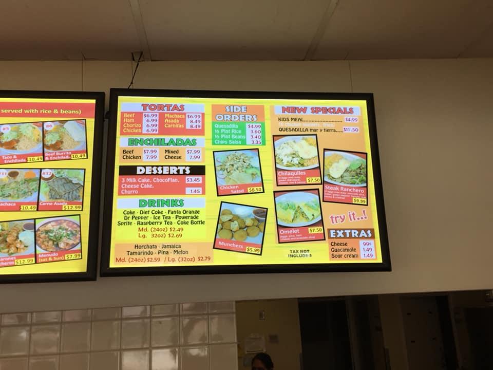 Menu at Eriberto's Mexican Food of Fountain Hills Authentic Mexican ...