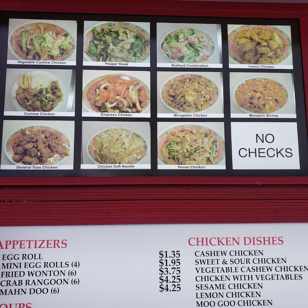 Menu at Cashew Inn Cashew Out restaurant, Nixa