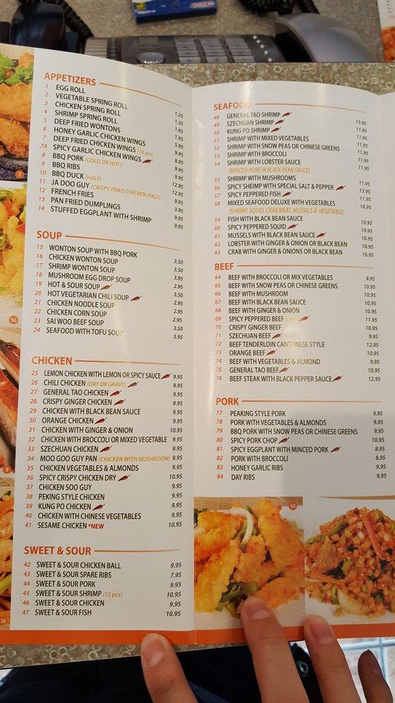 Menu at Golden Star Chinese Food restaurant, Brampton, 164 Sandalwood ...