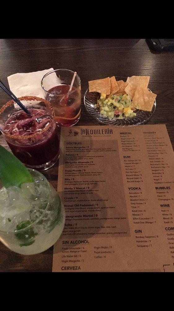 Menu at La Tequileria pub & bar, Melrose Park