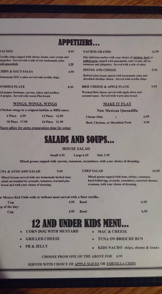 Menu at Midtown Market & Spirits pub & bar, Arroyo Hondo