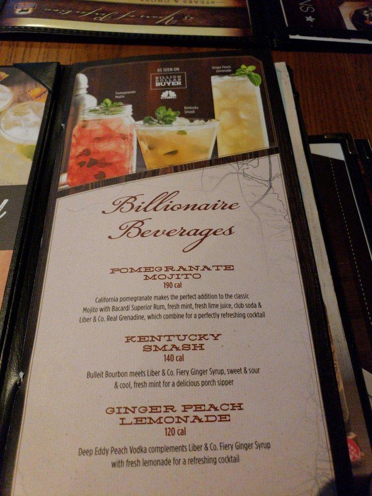 Menu at Saltgrass Steak House steakhouse, Hoover, John Hawkins Pkwy