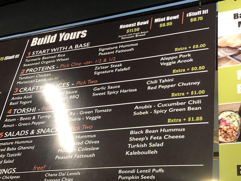 Menu at 2941 Street Food - Royal Oak restaurant, Royal Oak