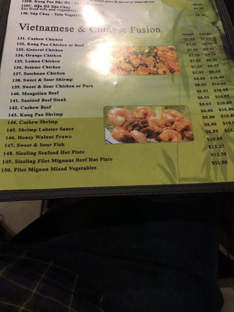 Menu at Pho Country restaurant, Carson City