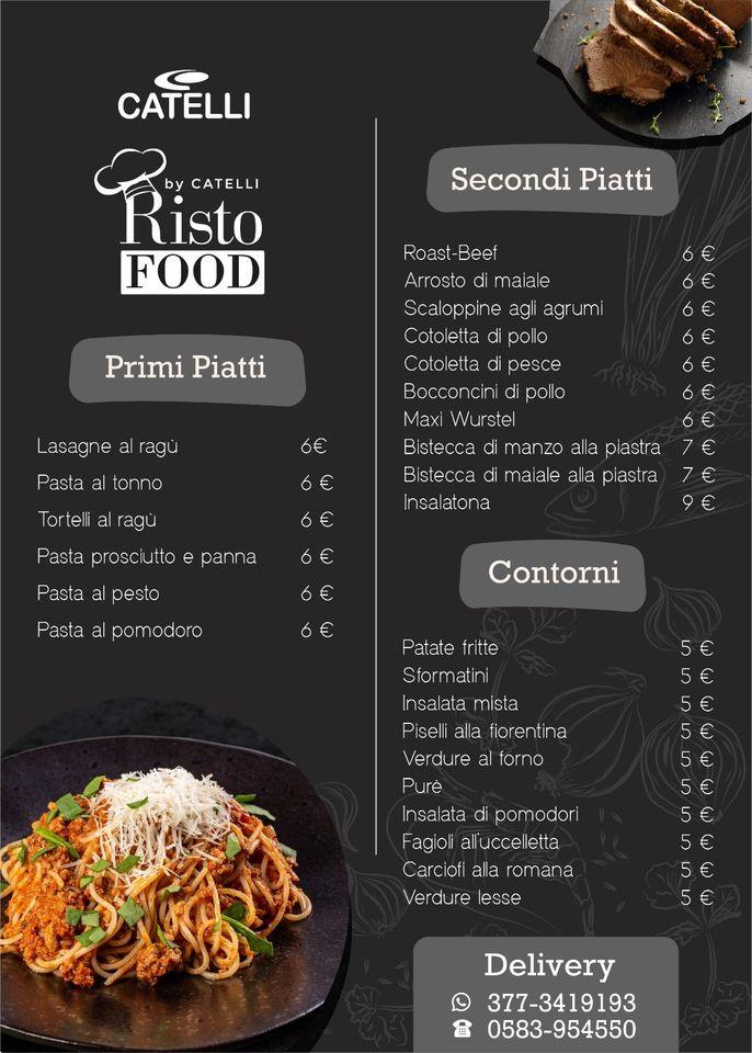 Menu at IQOS PARTNER - Bar Tabaccheria Catelli, Lucca, Lucca