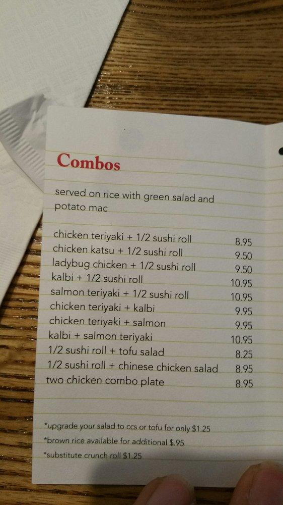 Menu at Ladybug Café restaurant, Gardena, S Western Ave
