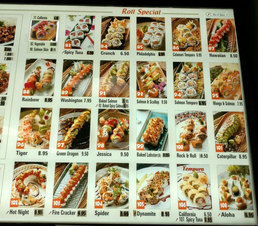 Menu at Maki-Yaki Express restaurant, Laguna Hills
