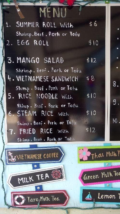 Menu at Vietnamese Food To Go restaurant, Kihei, S Kihei Rd
