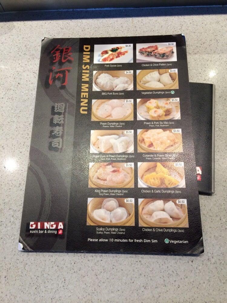 Menu at Ginga - Fortitude Valley restaurant, Fortitude Valley