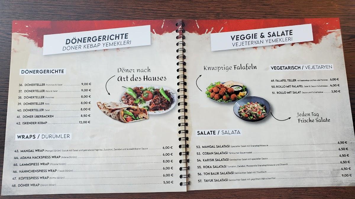 Speisekarte von Mangal Ocakbasi Münster restaurant, Münster