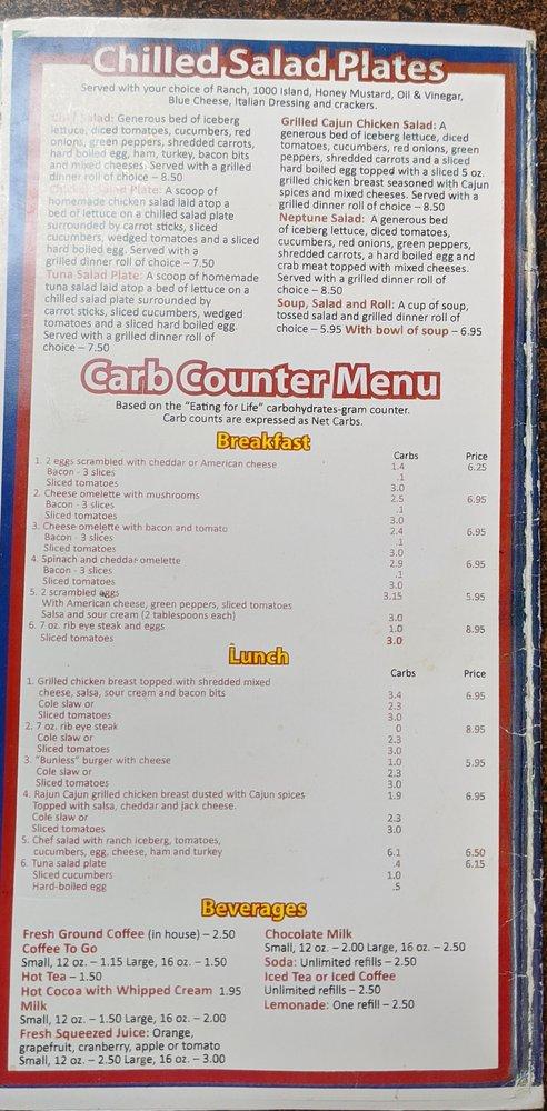 Menu at The Egg at Davidson restaurant, Davidson
