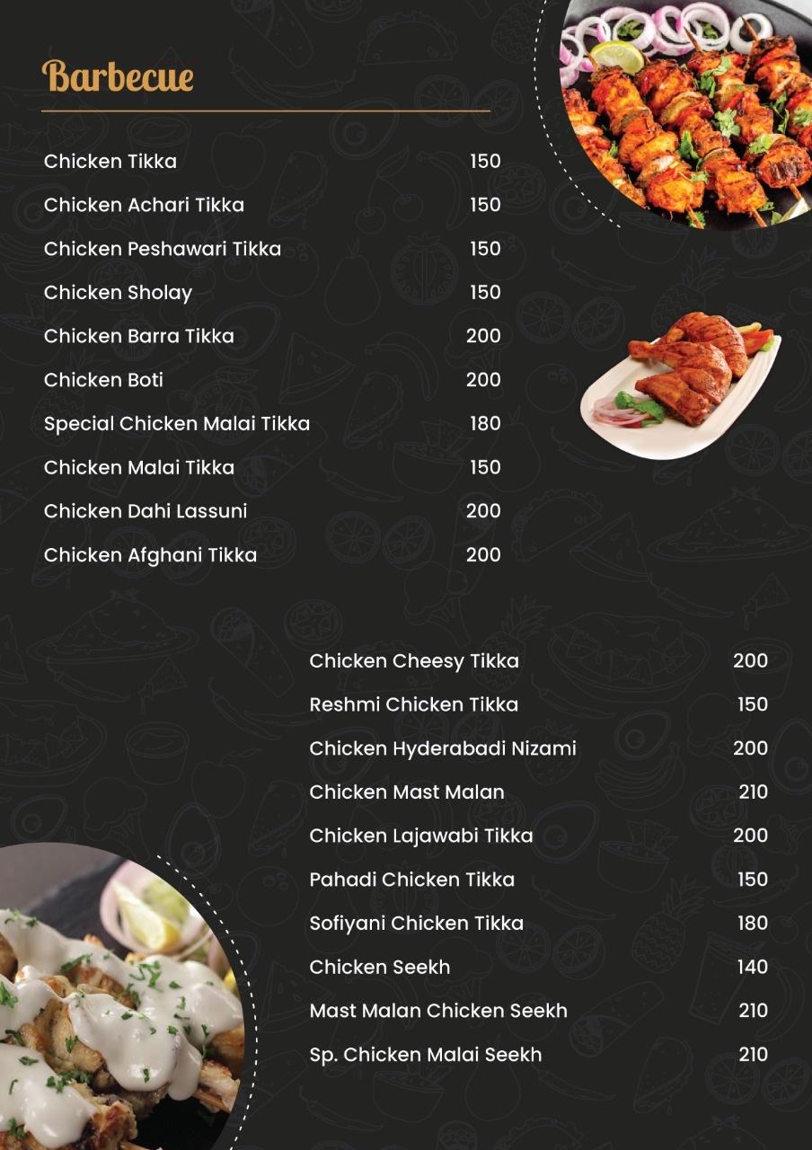 Menu at Shark bite, Mumbai, Nathani Heights