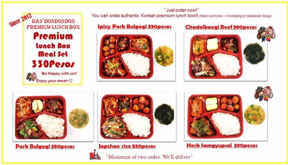 Menu at Day Don Don Don Korean Buffet restaurant, Quezon City, Sunshine ...