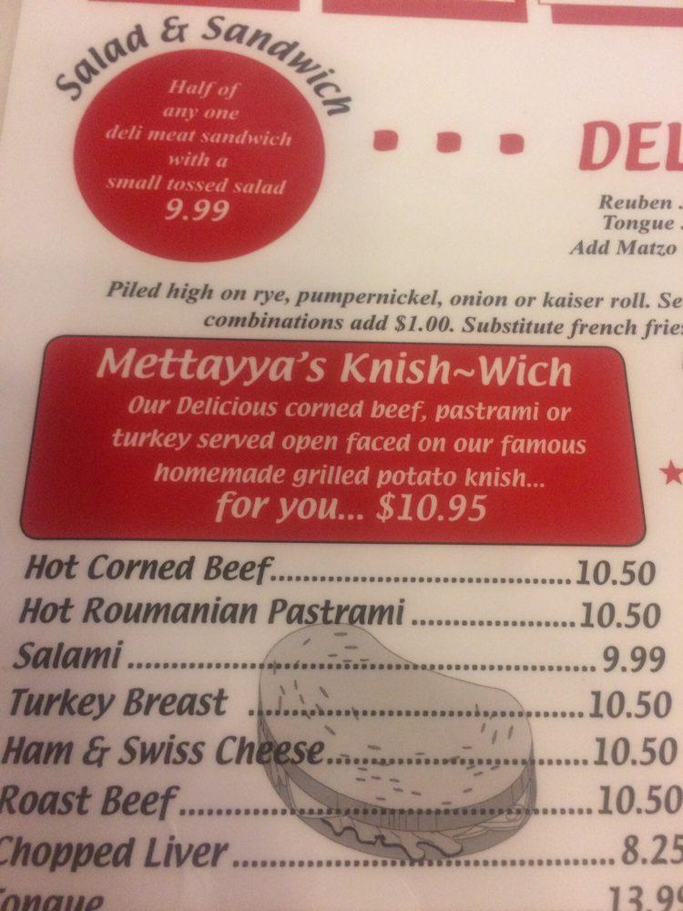 Menu at Lenny’s Restaurant, Clearwater