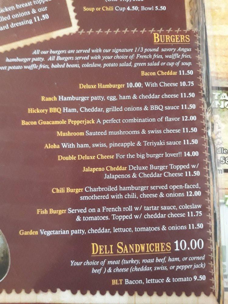 Menu at Rusty Wagon Old Tyme Food pub & bar, Lynden, Hannegan Rd