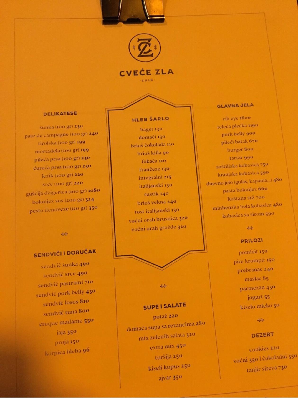 Menu At Cve e Zla Pub Bar Belgrade menu-at-cve-e-zla-pub-bar-belgrade