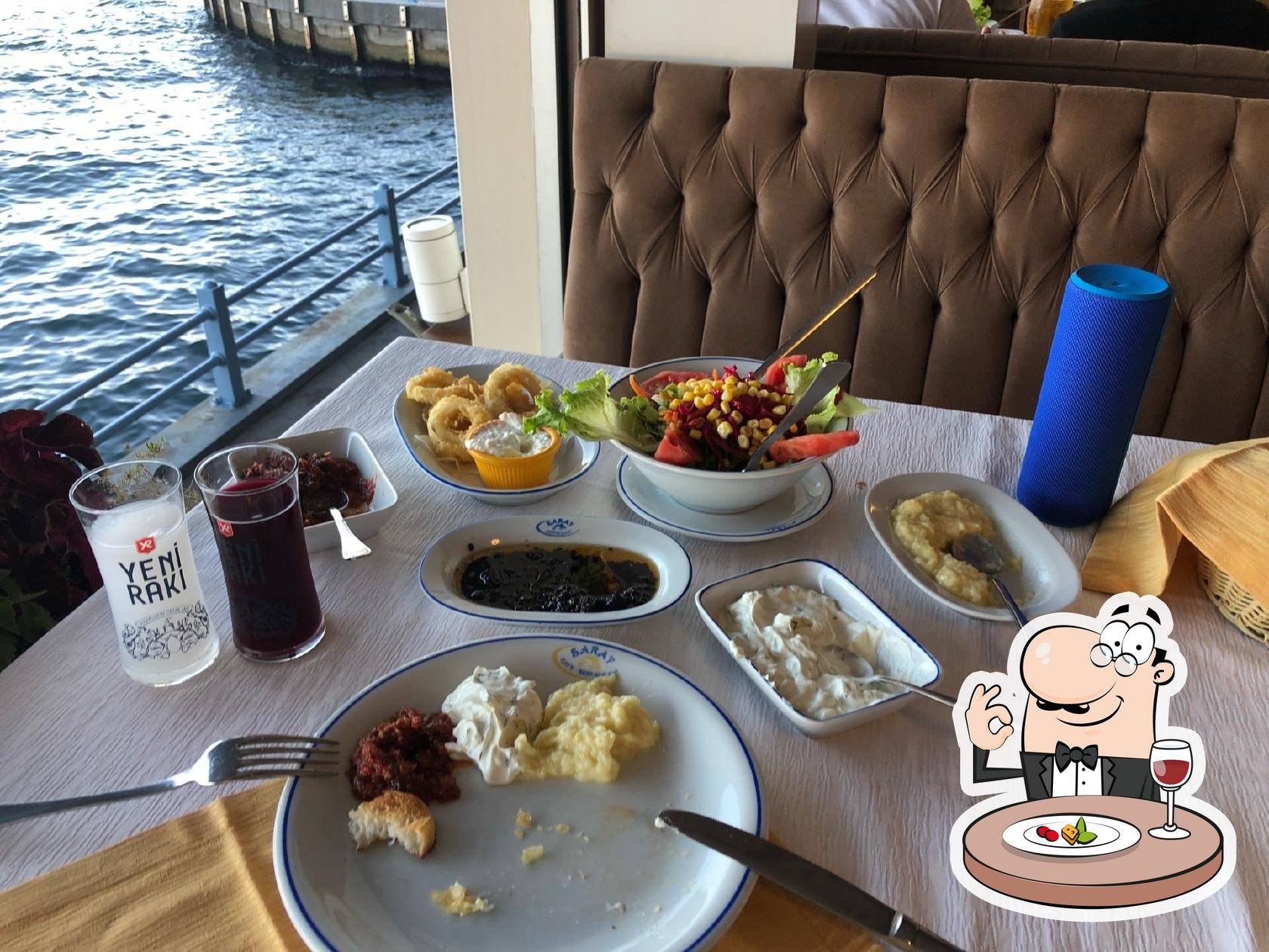 SARAY RESTAURANT, Istanbul, Yeni Galata köprüsü Alti Boğaz Tarafi ...