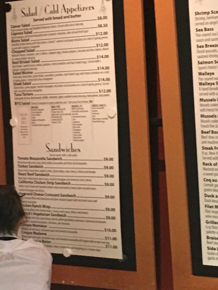 Menu at Patrick's Bakery & Cafe, Richfield, W 66th St