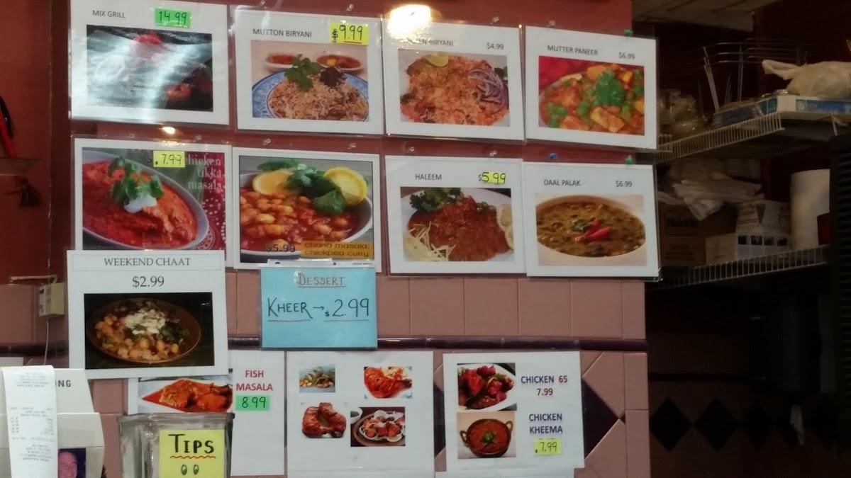 Carta del restaurante Apna Bazaar Grocery and Grill, Carrollton