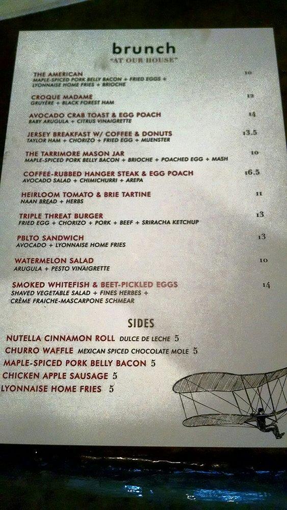 Menu at Dada pub & bar, Delray Beach