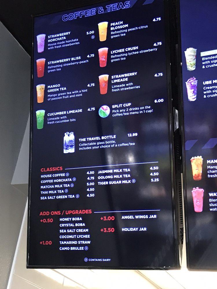 Menu at Zero Degrees restaurant, Orlando, W Sand Lake Rd Suite D123B