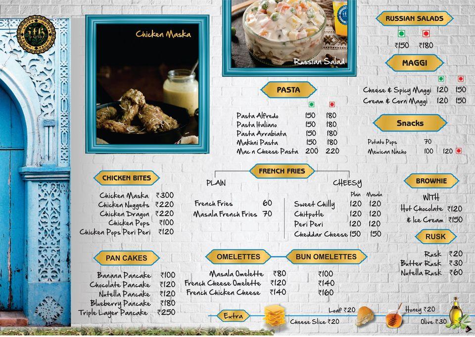 Menu at Indian Tea House, Bhopal, 6CCQ+9JX