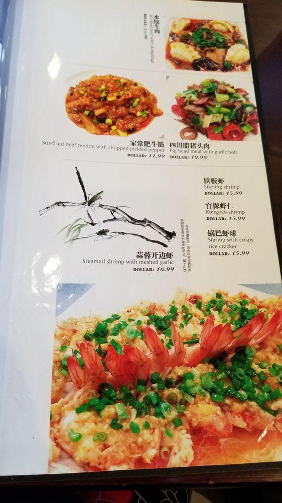 Menu at Szechuan Chef restaurant, San Diego, Convoy St F