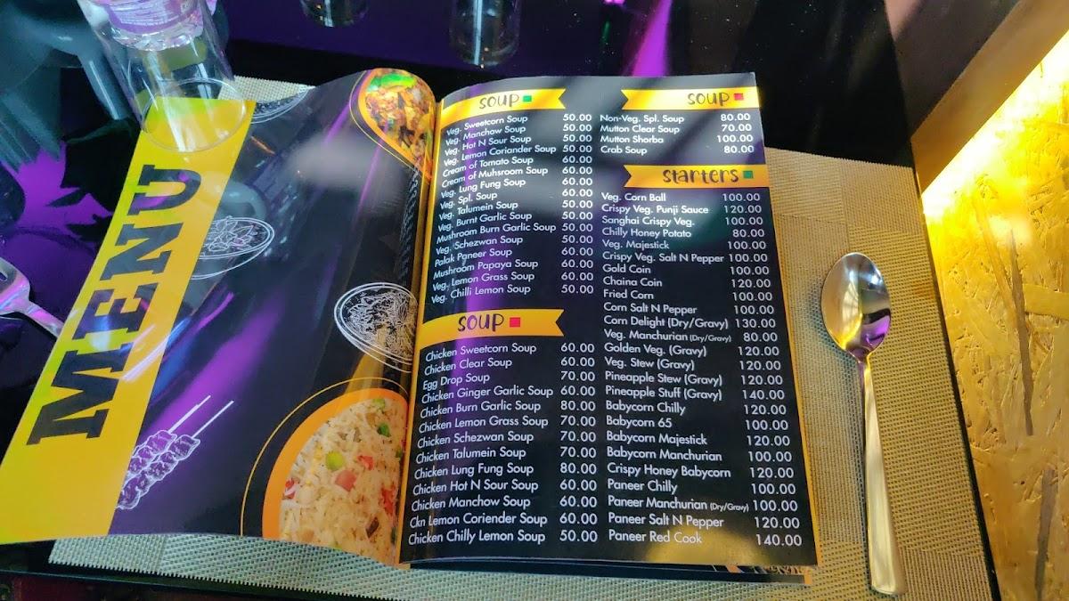 Menu at Pintu's Kitchen, Brahmapur