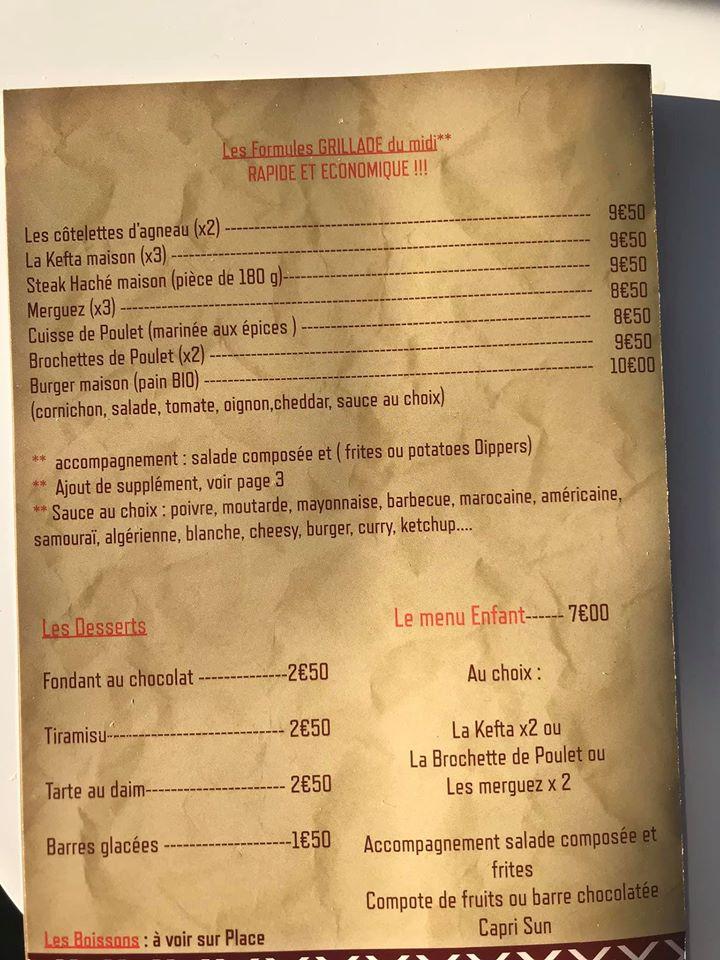 Menu au Le Safran restaurant, Notre-Dame-de-Gravenchon, 32 Rue du ...