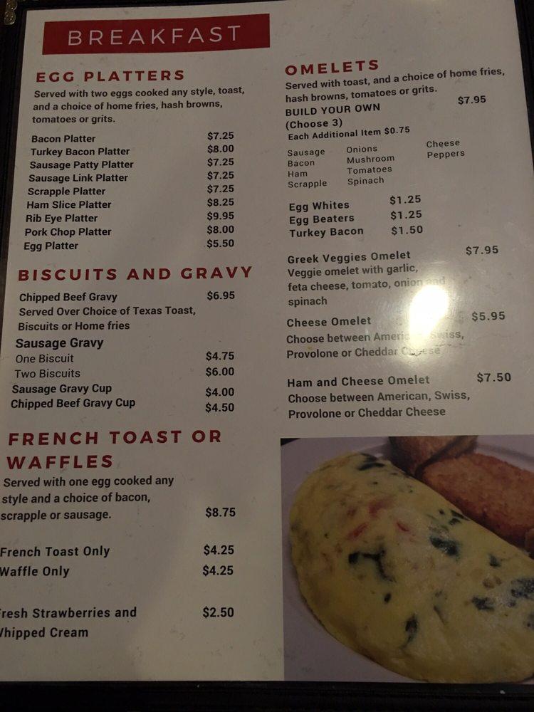 Menu at Orchard Cafe, Odenton